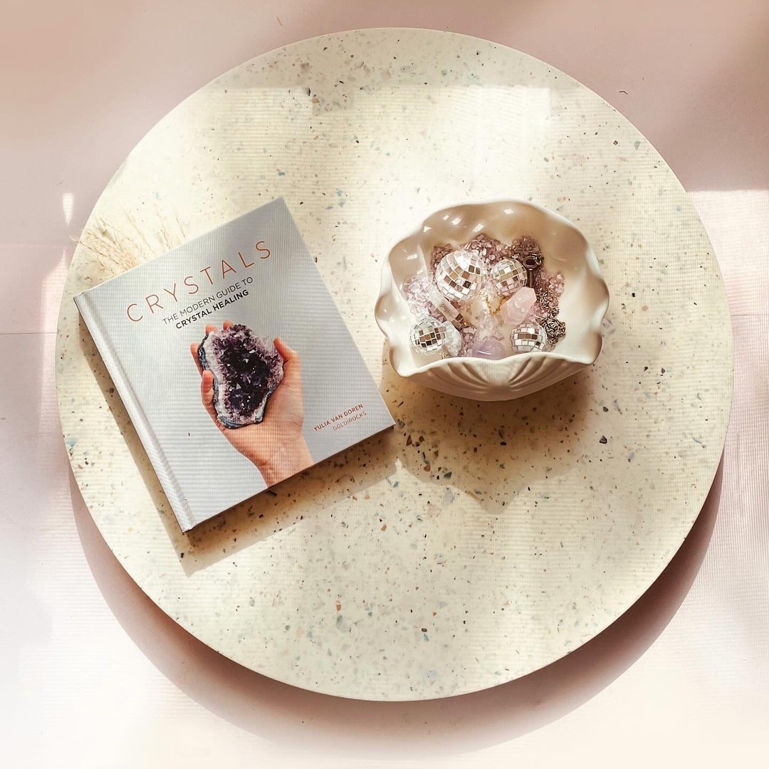 Oversized Large Round Tray Coffee Table Tray 20 Inch Round Tray Table ...