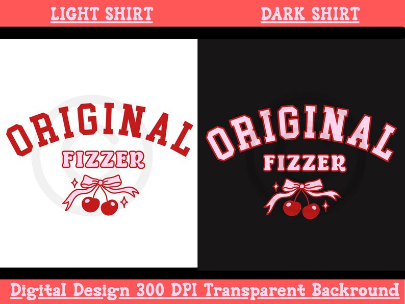 Cherry Fizzer PNG: Bp Inspired Design, 300 DPI (digital Download) - Etsy
