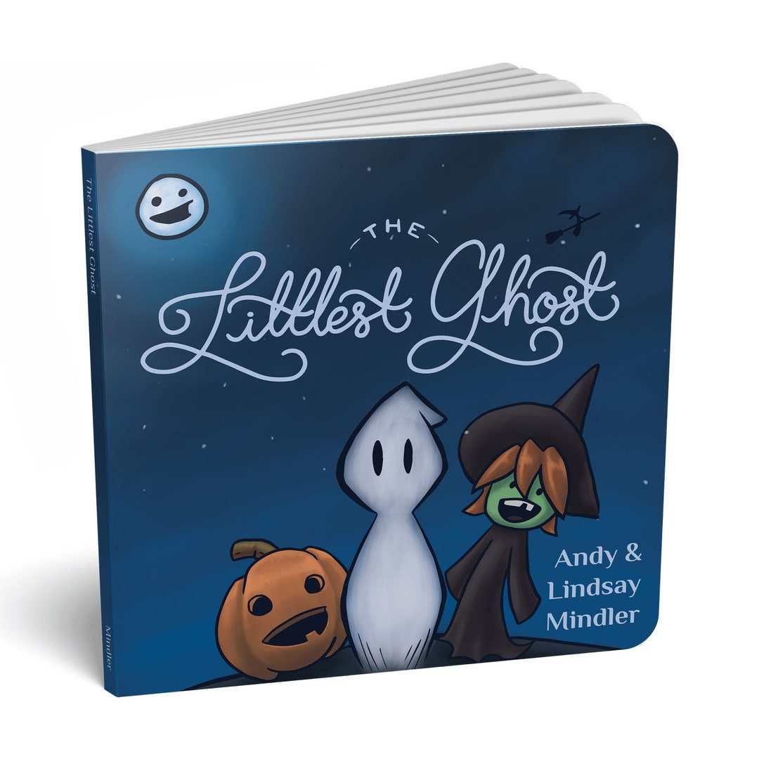 The Littlest Ghost – A Spooky & Sweet Halloween Board Book for Kids - Etsy