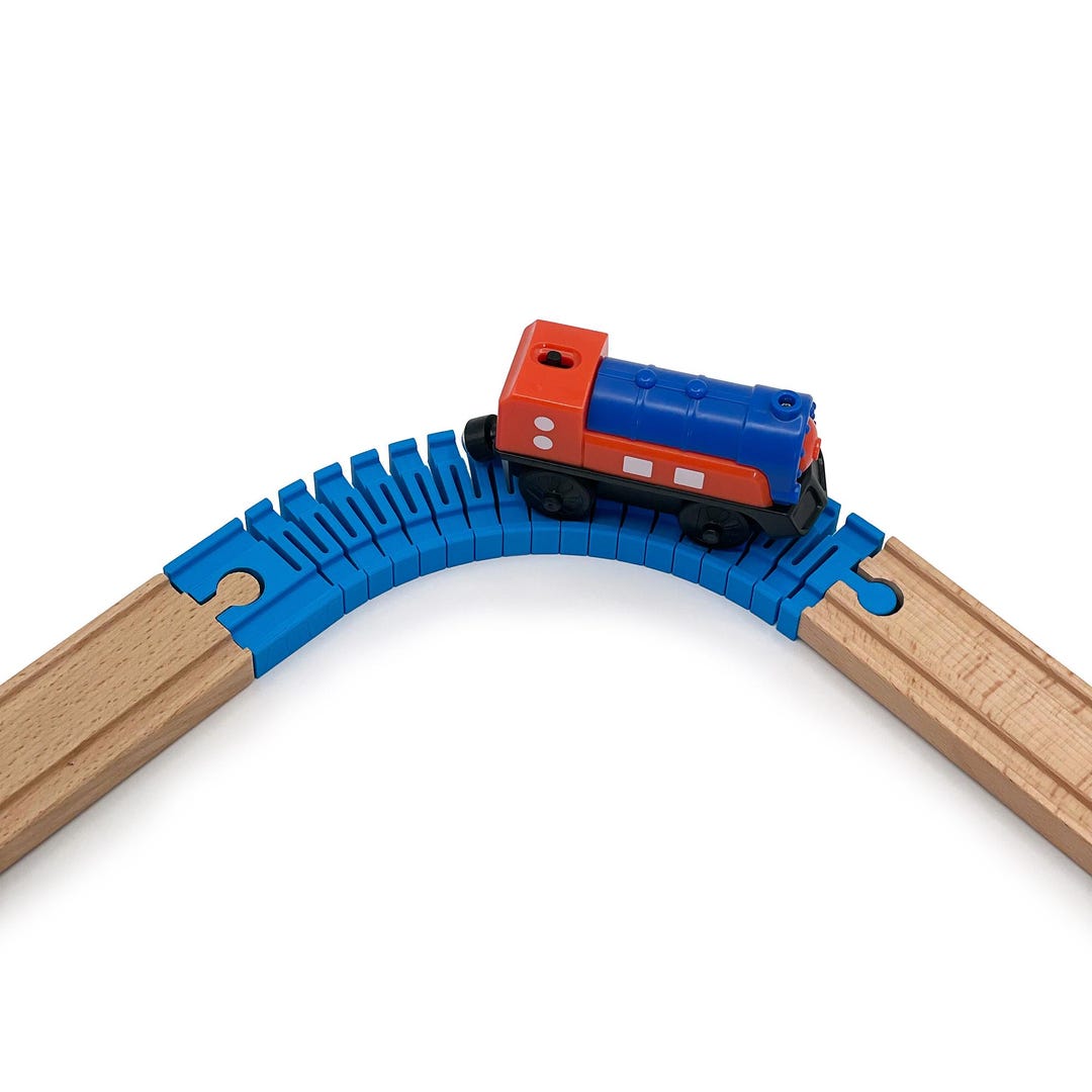 Railmate FLEX – Flexible Bendy Track for Wooden Train Sets | Works With ...
