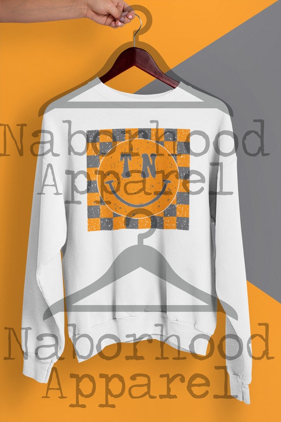 Tennessee Volunteers Smiley Face PNG TN Football Vols - Etsy