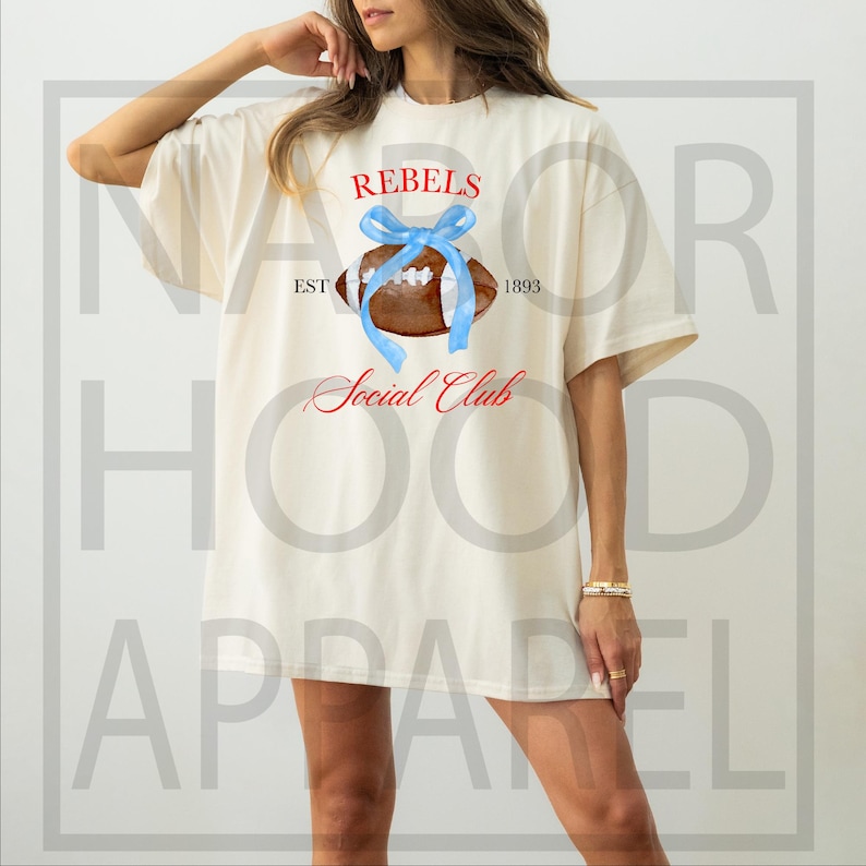 Ms Rebels Football Tshirt Design - Rebels Social Club - PNG Design ...