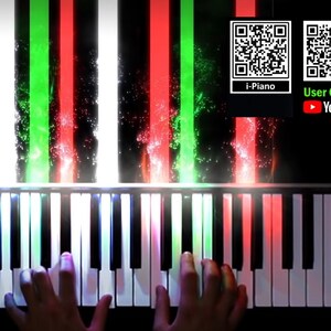 I-piano LED Visualizer | Lighted-key | Reactive Midivisualizer | Model ...