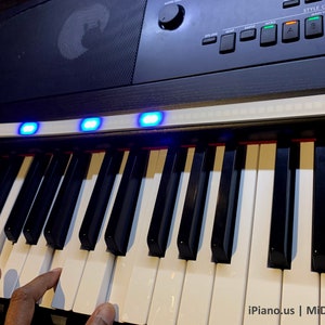 I-piano Reactive LED Visualizer | Lighted-key | Model T88 | for MIDI ...