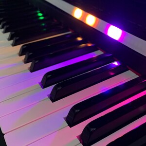 I-piano Reactive LED Visualizer | Lighted-key | Model T88 | for MIDI ...