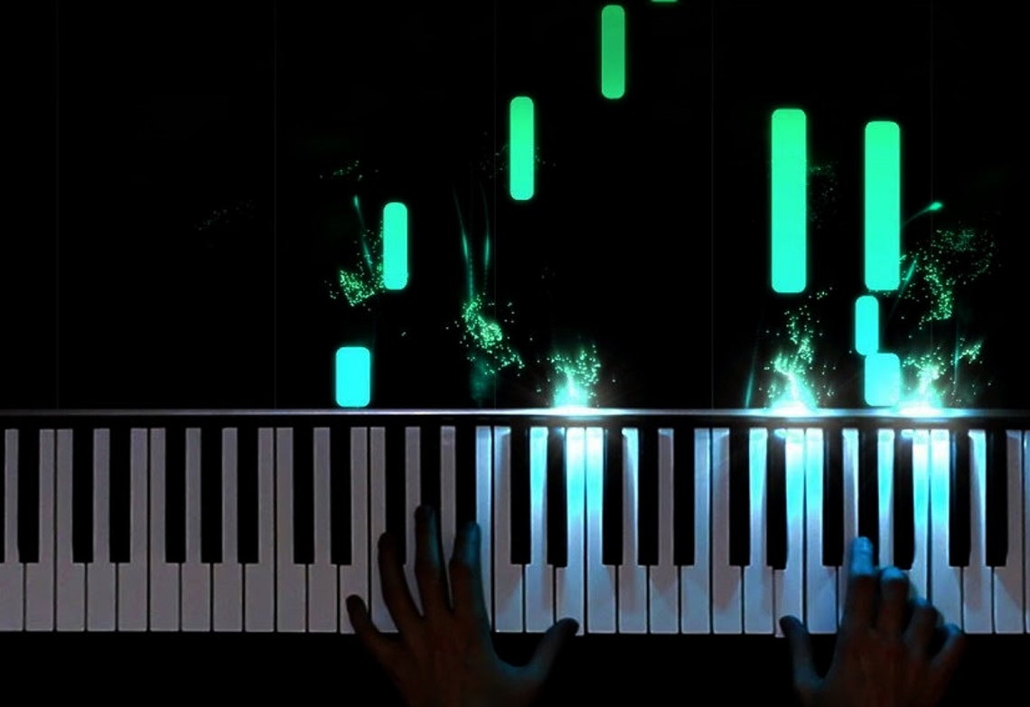 I-piano LED Visualizer | Lighted-key | Model T | Reactive MIDI ...