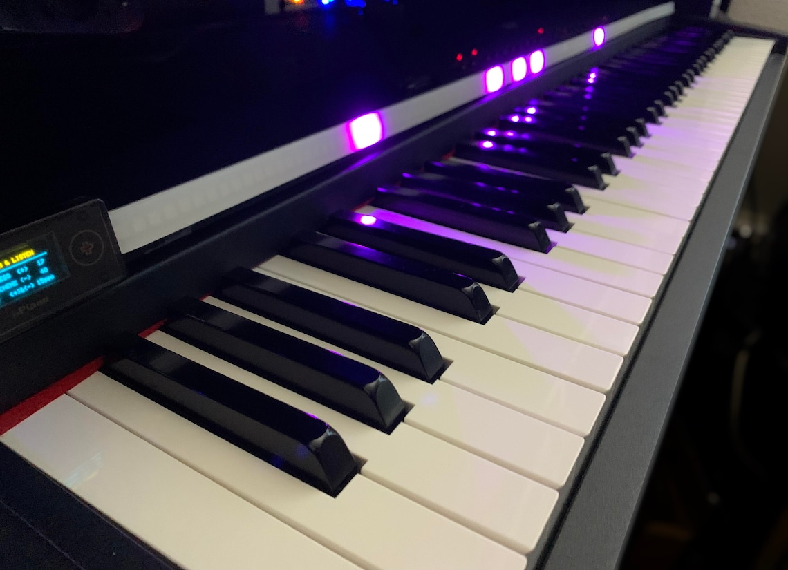 I-piano LED Visualizer | Self-tutor | Reactive Key-lights | for Pianos ...