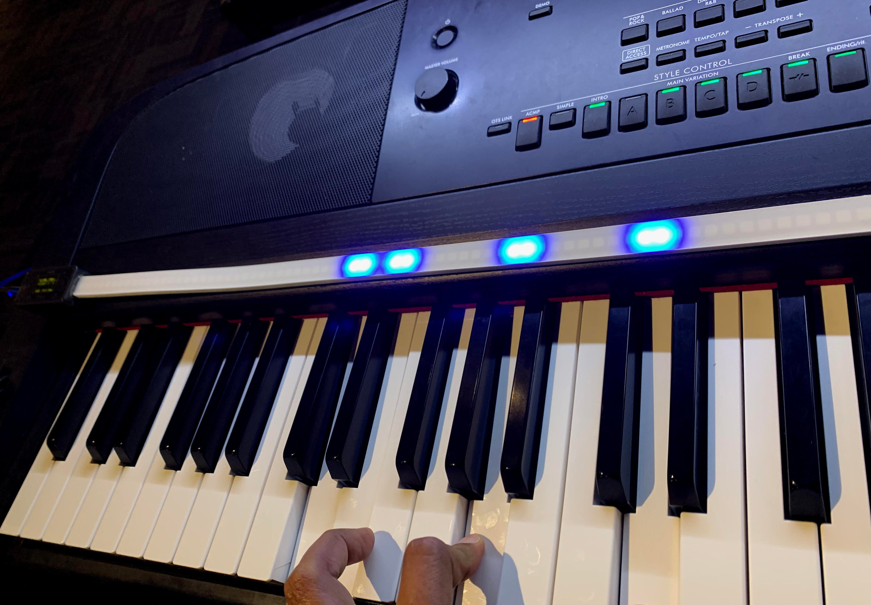 I-piano LED Visualizer | Self-tutor | Reactive Key-lights | for Pianos Upto 49 or 61key Size - Etsy