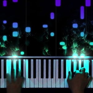 I-piano LED Visualizer | Light Strip | Lighted-key | Self-tutor Support ...