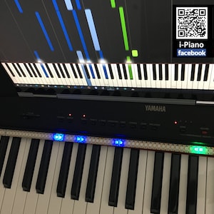 I-piano LED Visualizer | Self-tutor | Reactive Key-lights | for Pianos ...
