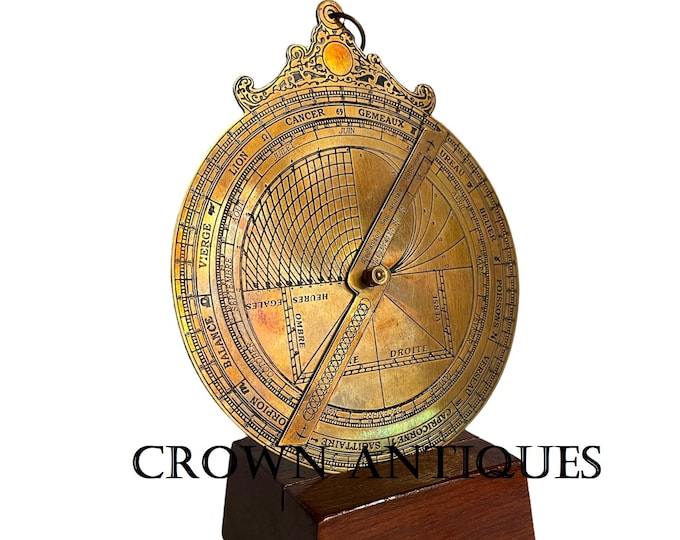 Astrological Astrolabe From Mediterranean, Unique Gift, Anniversary ...
