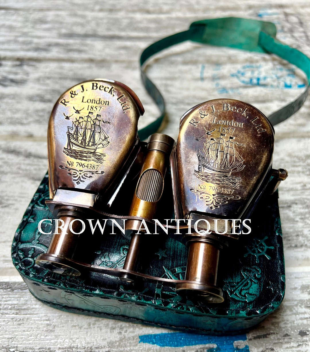 Custom Engraved Brass Binocular: Nautical Spyglass, Pirate Gift - Etsy