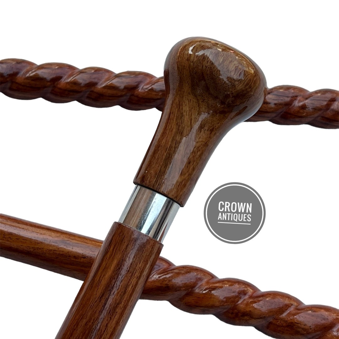 Wooden Walking Stick, Ultimate Walking Companion Stick, Timber Trekker ...