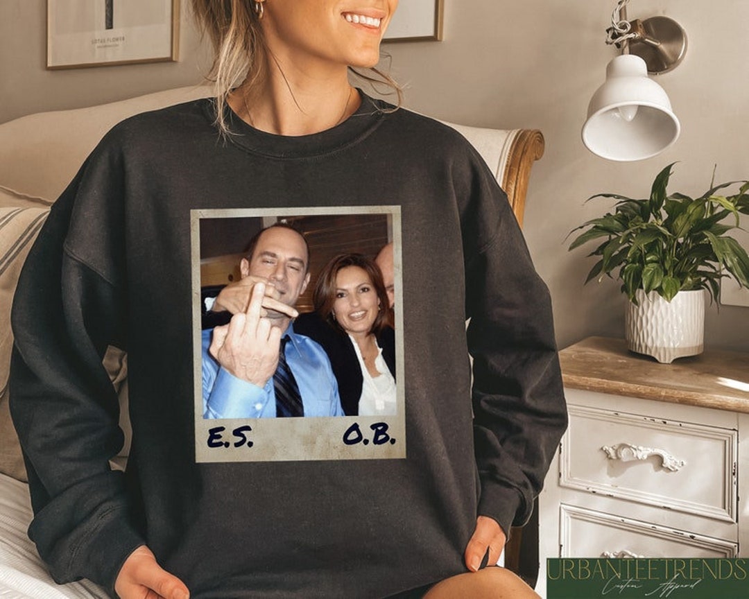 Retro Elliot Stabler and Olivia Benson Shirt, Elliot and Olivia ...