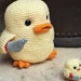 Stabby Duck Crochet | Duck With a Knife PATTERN PDF PLUS Tiny Stabby ...