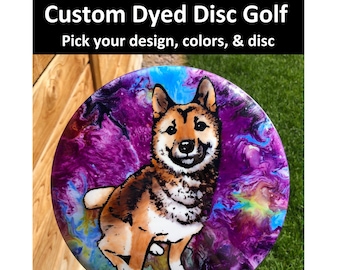 Custom Disc Golf Dyes and Designs - Etsy