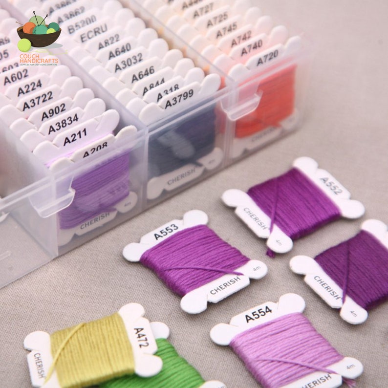 Cross Stitch and Embroidery Storage Organizer and Project Box - Etsy