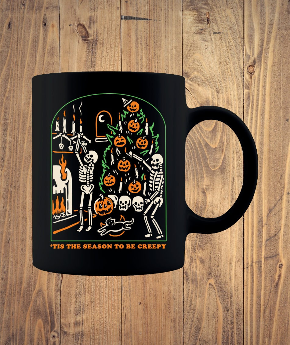 Creepy Cup - Etsy