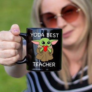 TEACHER RETIREMENT GIFTS Yoda Best Teacher Funny Coffee Mug , Best ...