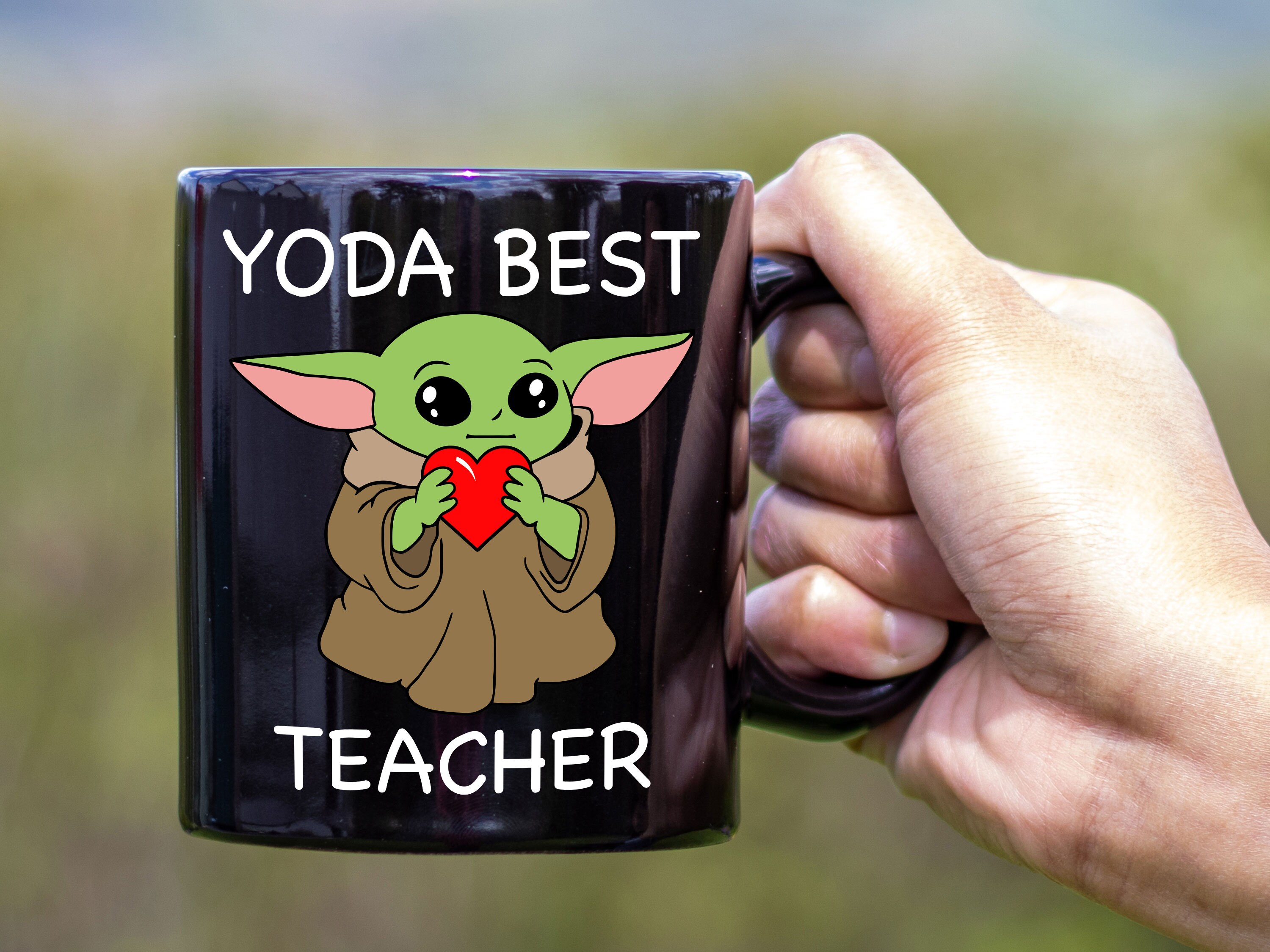 TEACHER RETIREMENT GIFTS Yoda Best Teacher Funny Coffee Mug , Best ...
