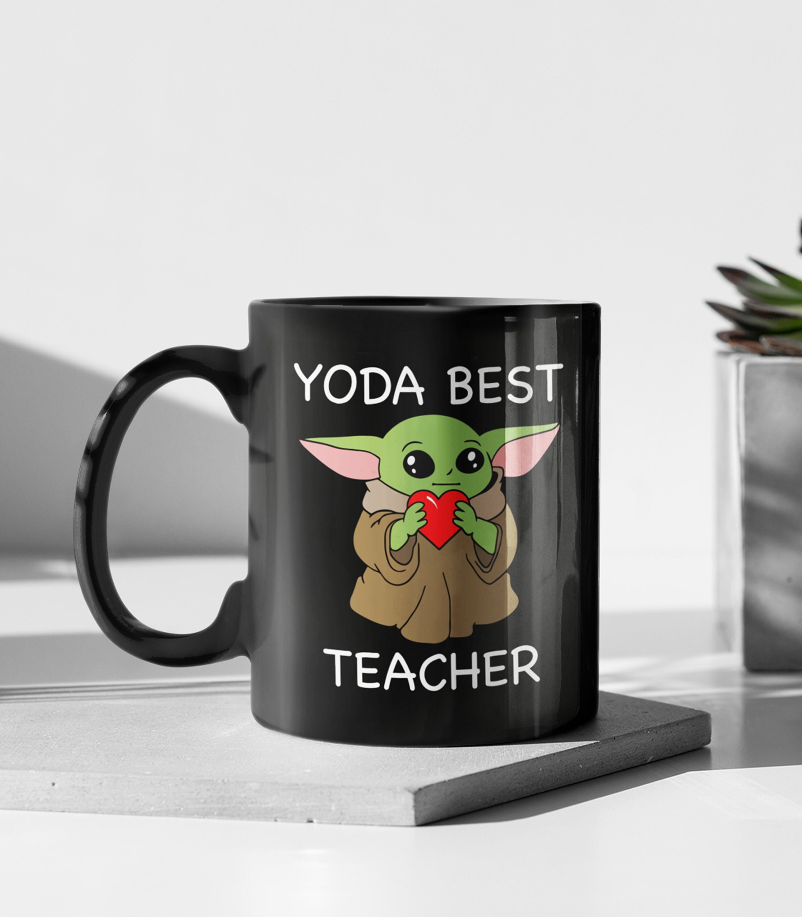 TEACHER RETIREMENT GIFTS Yoda Best Teacher Funny Coffee Mug , Best ...