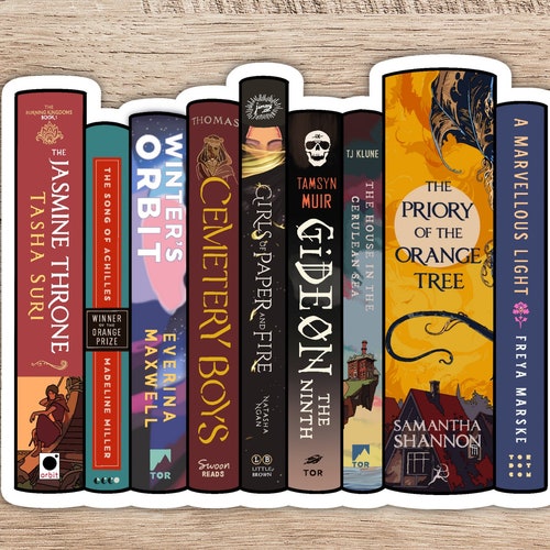 LGBTQ Bestsellers Book Stack 3-inch Sticker - Etsy