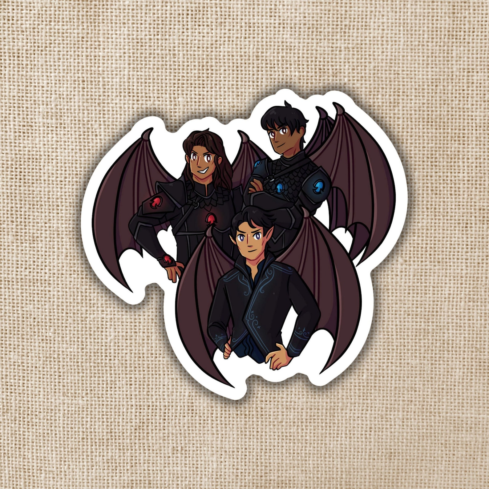 Bat Boys Illyrian Warriors Sticker Officially Licensed A - Etsy