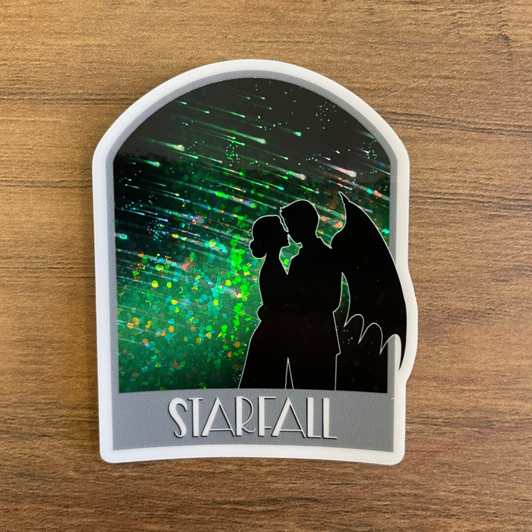 Rhys & Feyre Starfall Holographic Sticker ACOTAR Inspired - Etsy