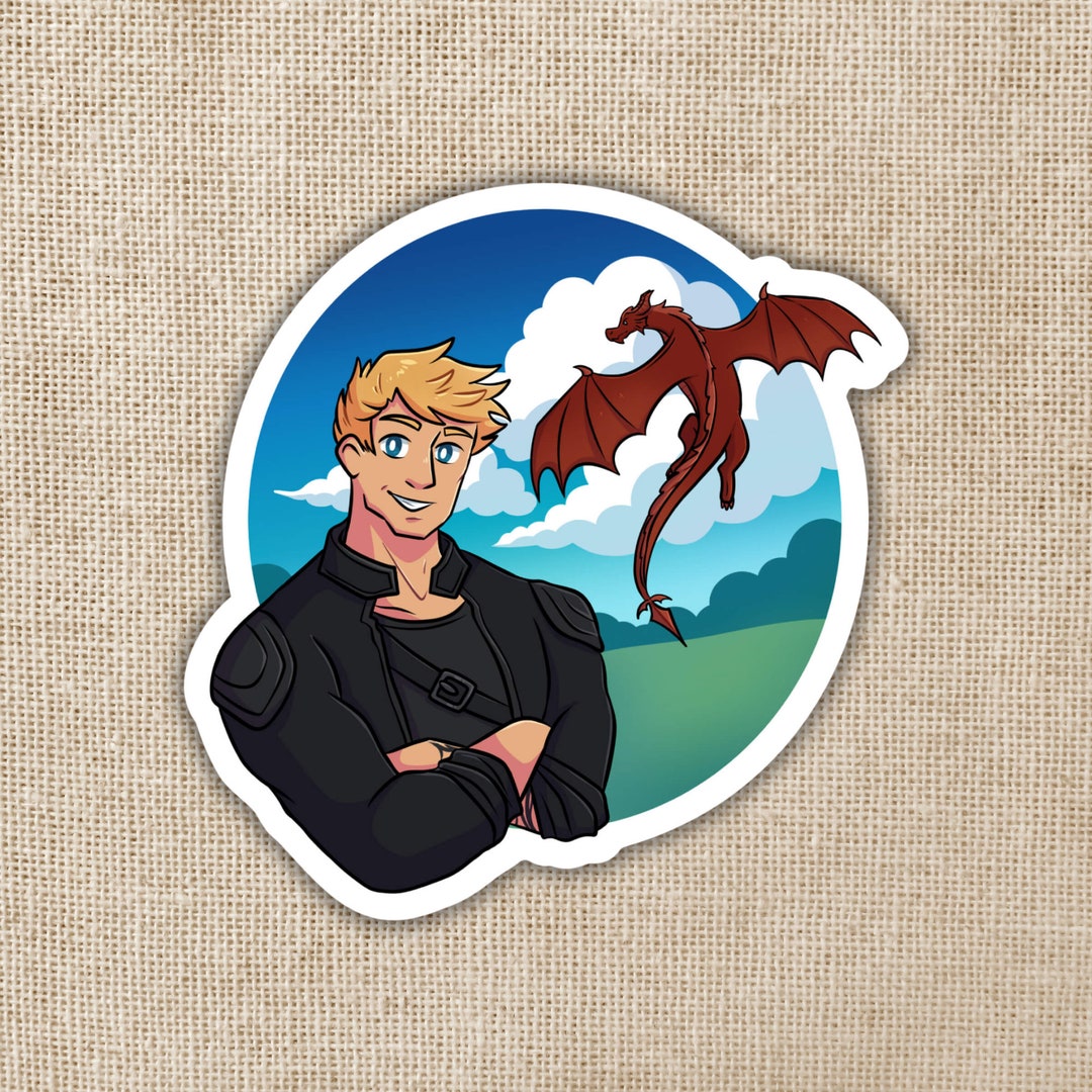 Liam Mairi and Deigh Sticker Fourth Wing - Etsy