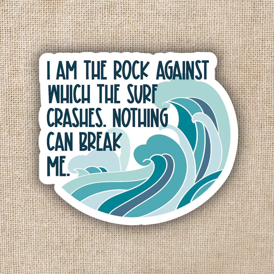 Nothing Can Break Me ACOTAR Quote Sticker - Etsy