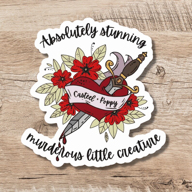 Absolutely Stunning Murderous Little Creature Sticker From - Etsy