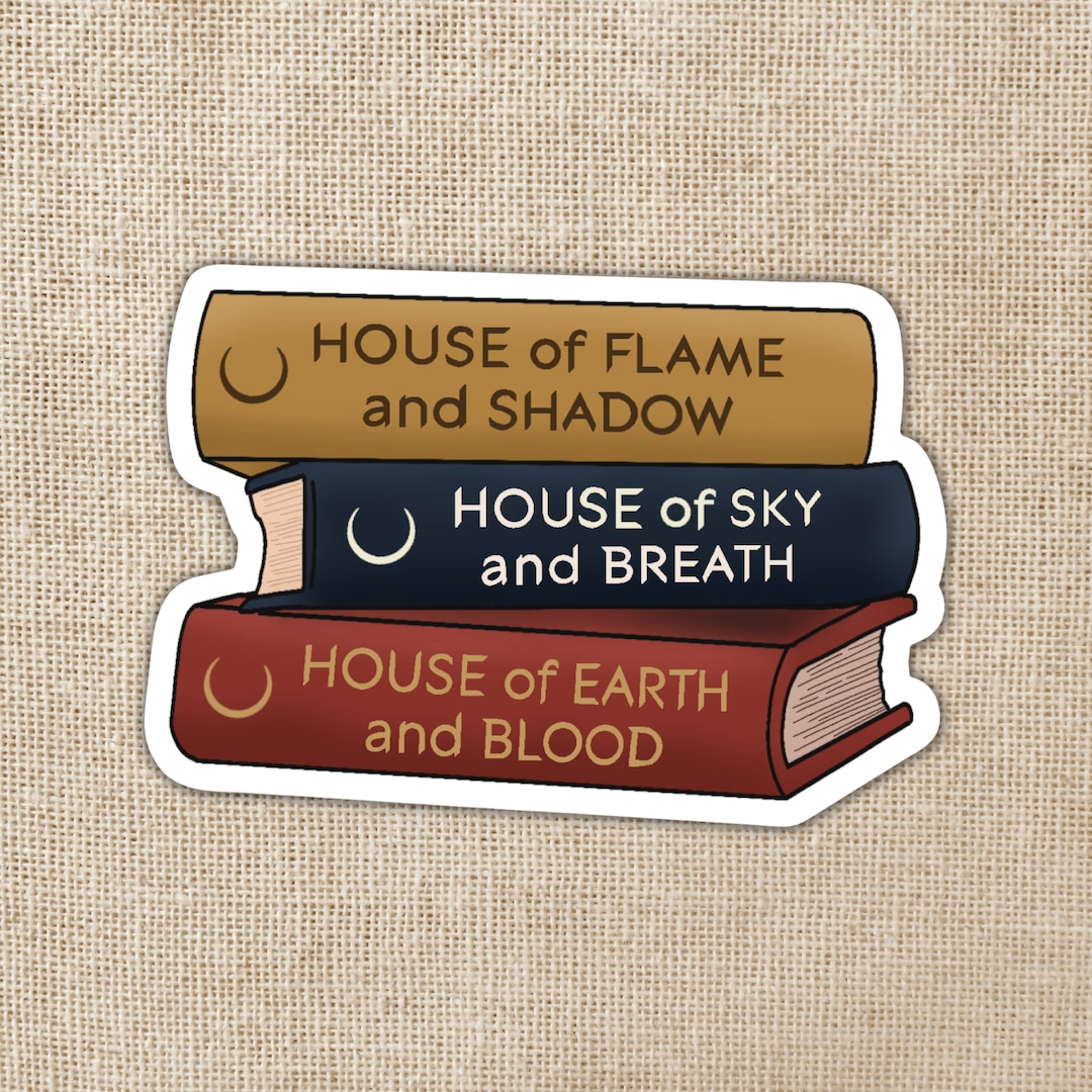 Crescent City Series Stack Sticker Sarah J. Maas - Etsy