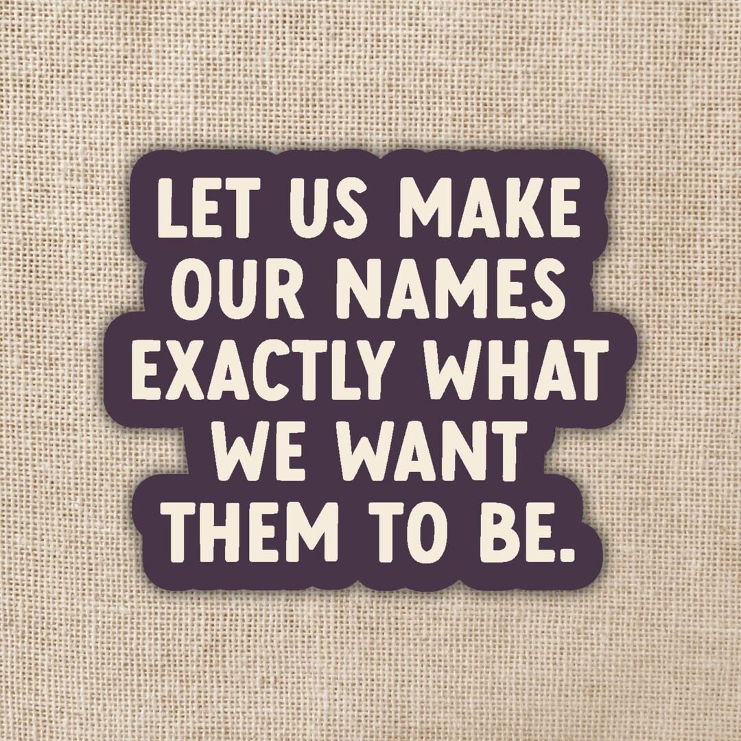Make Our Names Sticker Divine Rivals - Etsy