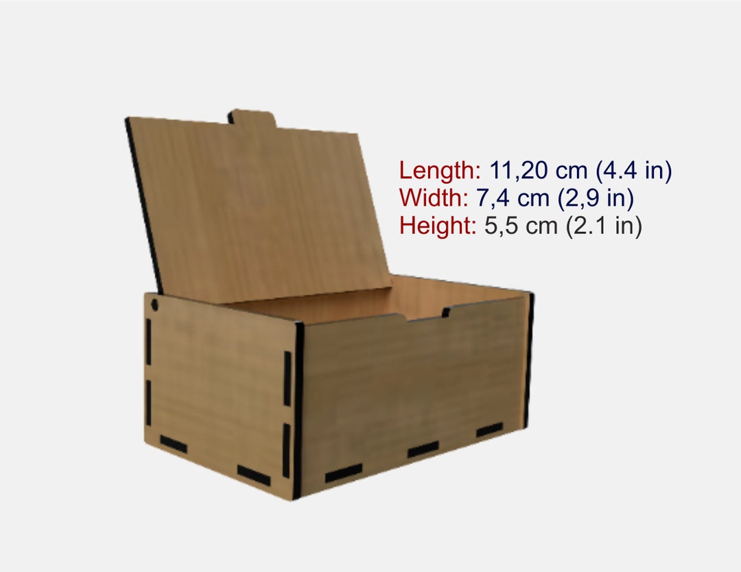 Laser Box Cut Files SVG, DXF, Laser Svg, Laser Cut Template, Laser ...