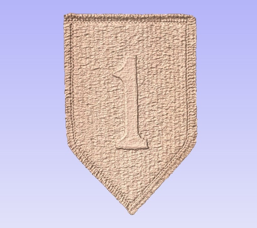 1st Infantry Division Patch CNC STL 3D Model - Etsy
