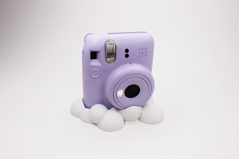 Instax Mini 12 Cloud Stand 3D Printed Camera Holder Stylish Polaroid ...