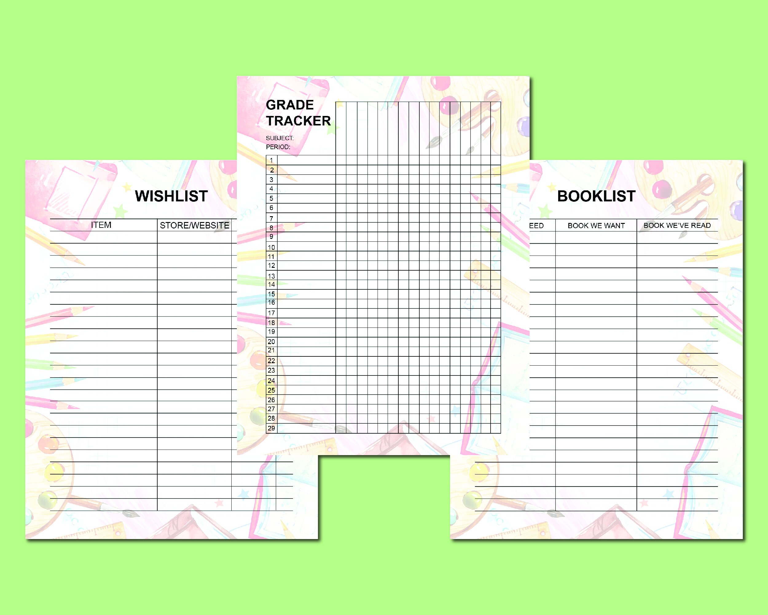 Homeschool Planner Bundle,homeschool Planner Printable,homeschool ...