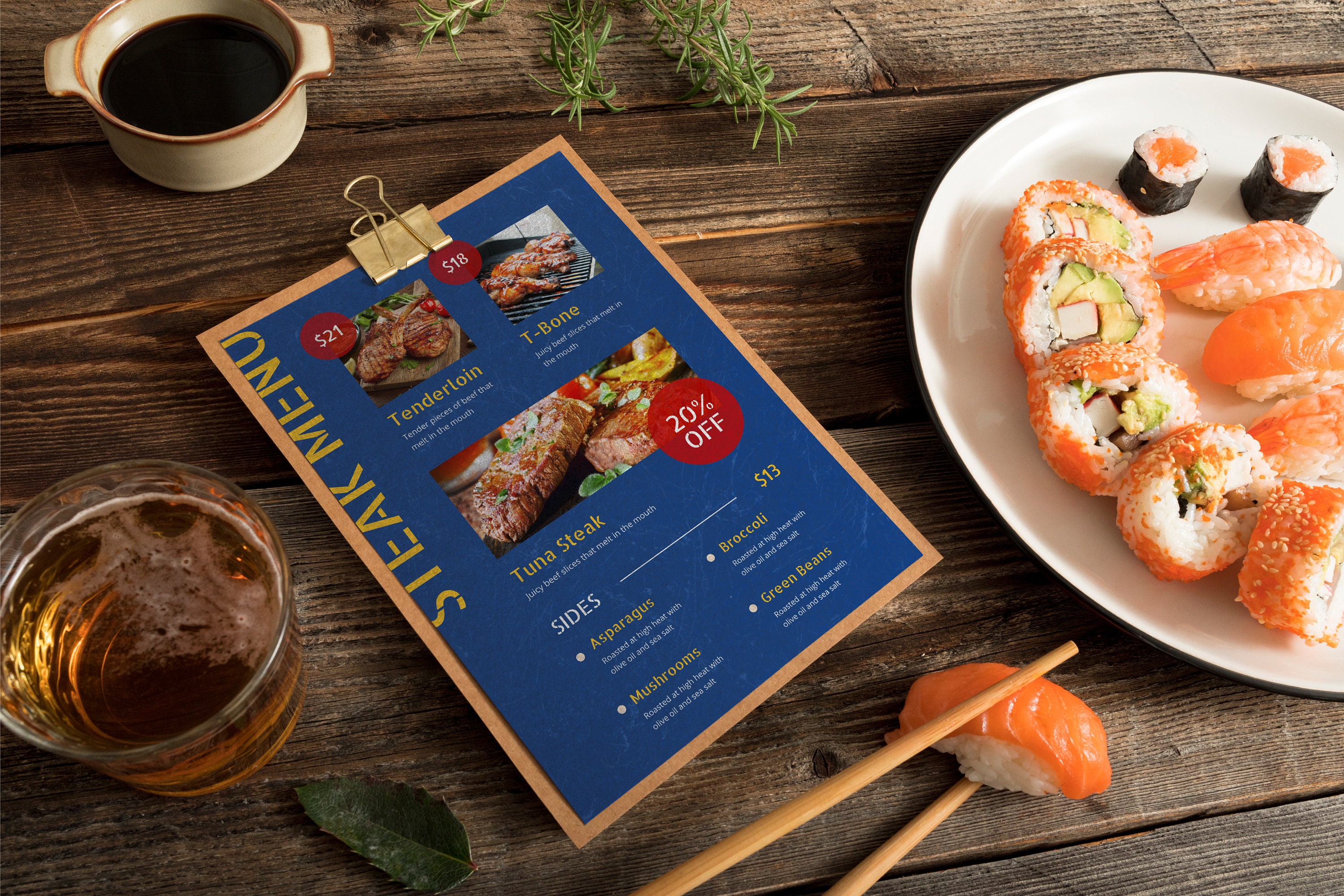 Restaurant Menu Template, Menu for Café, Restaurant Food Menu Editable ...