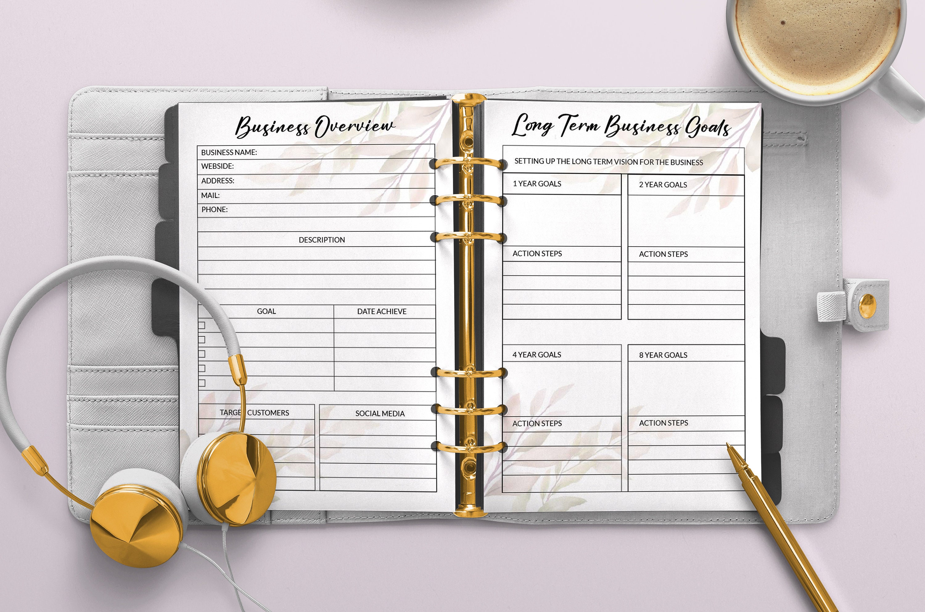 Business Planner Printable, Business Organizer,startup Business ...