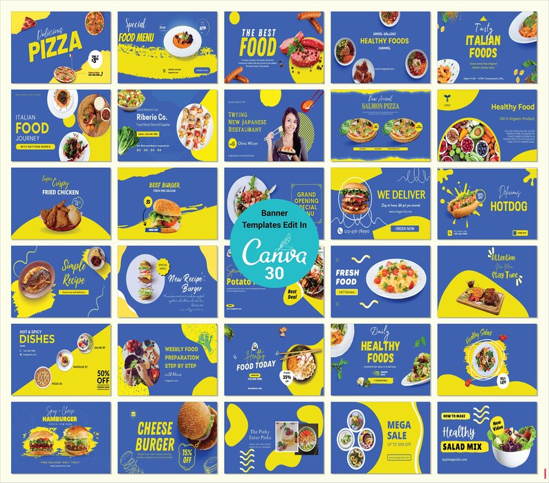 Facebook Cover | Professional Banner | Food Banner Template Design ...