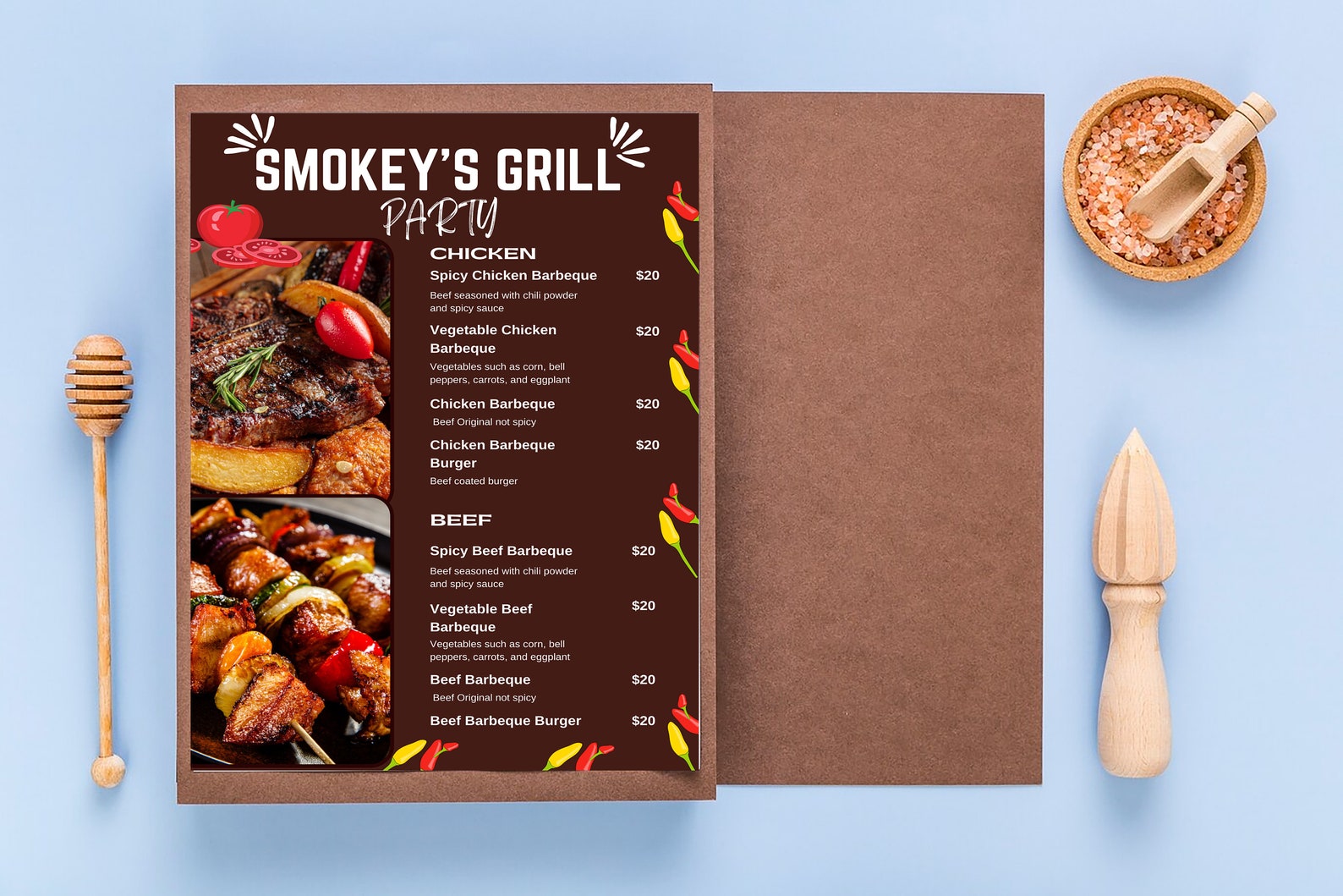 Editable Menu Template,cafe Menu,trendy Menu, Canva Editable Menu, Menu ...