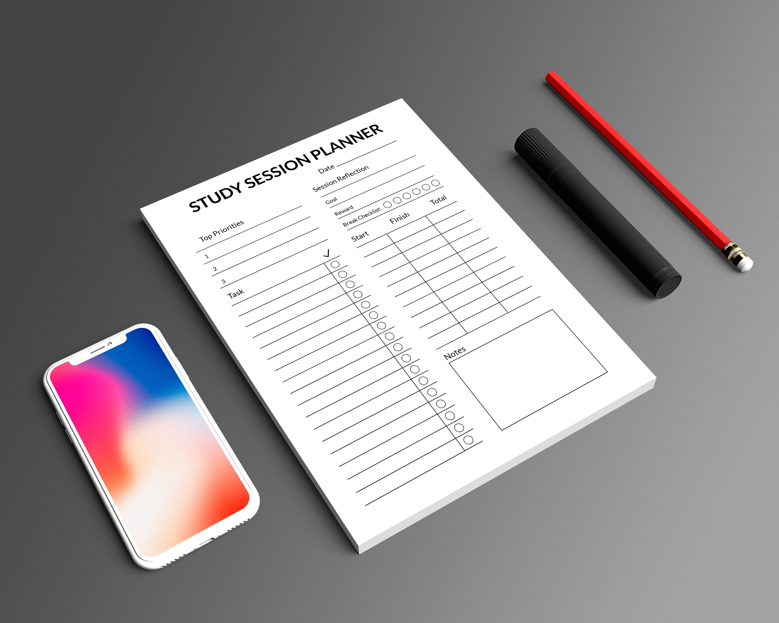 Printable Student Planner School, College, University, Home School ...