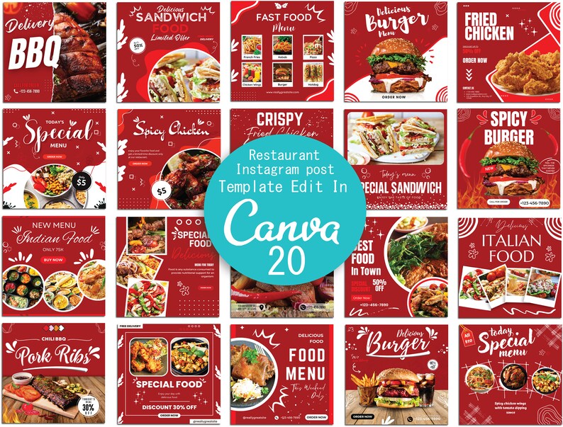 Editable Menu Template,cafe Menu,trendy Menu, Canva Editable Menu, Menu ...