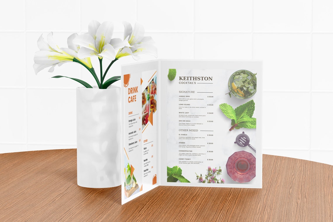 Restaurant Menu, Cafe Food Menu Template, Business Menu Template ...