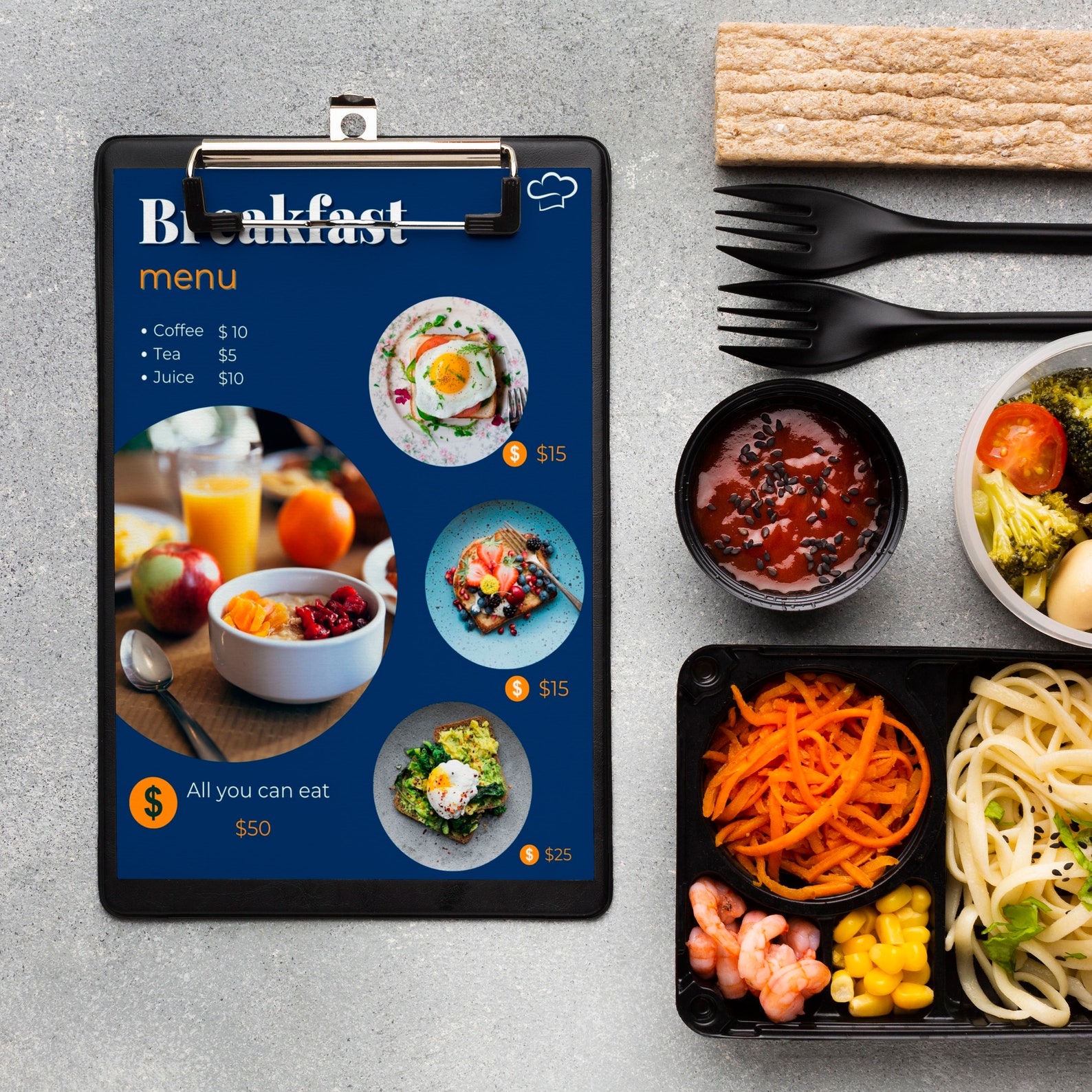 Canva Editable Restaurant Menu,menu Flyer Template, Menu Design, Food ...