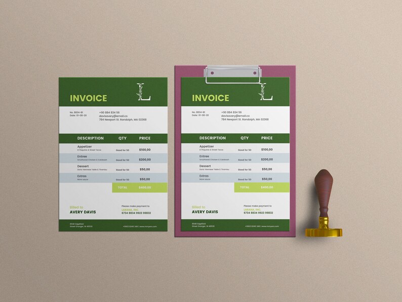 Invoice Template, Business Invoice, Invoice Editable Template ...