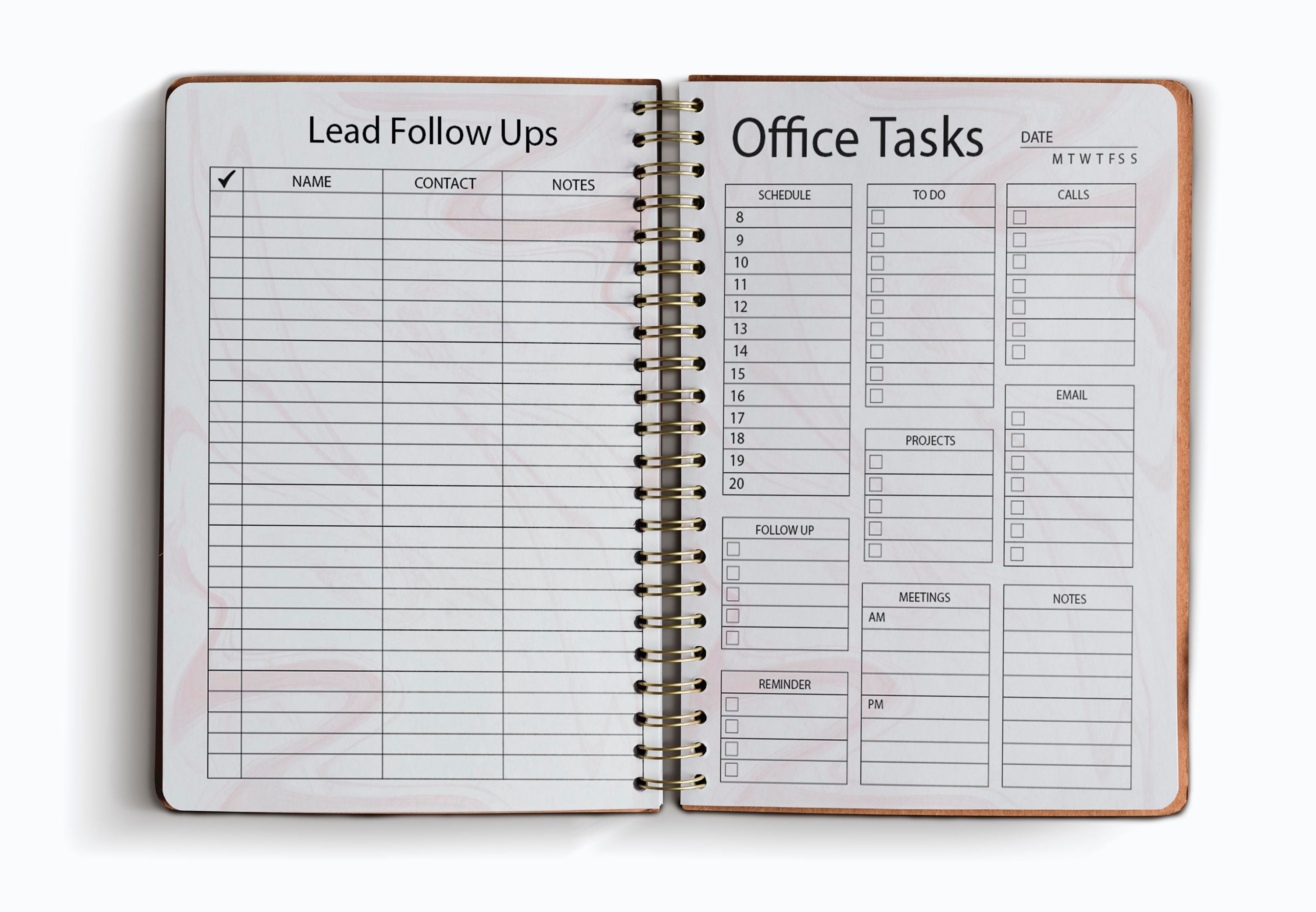 Office Organizer Printable | Office Work Planner | Office Task Tracker ...