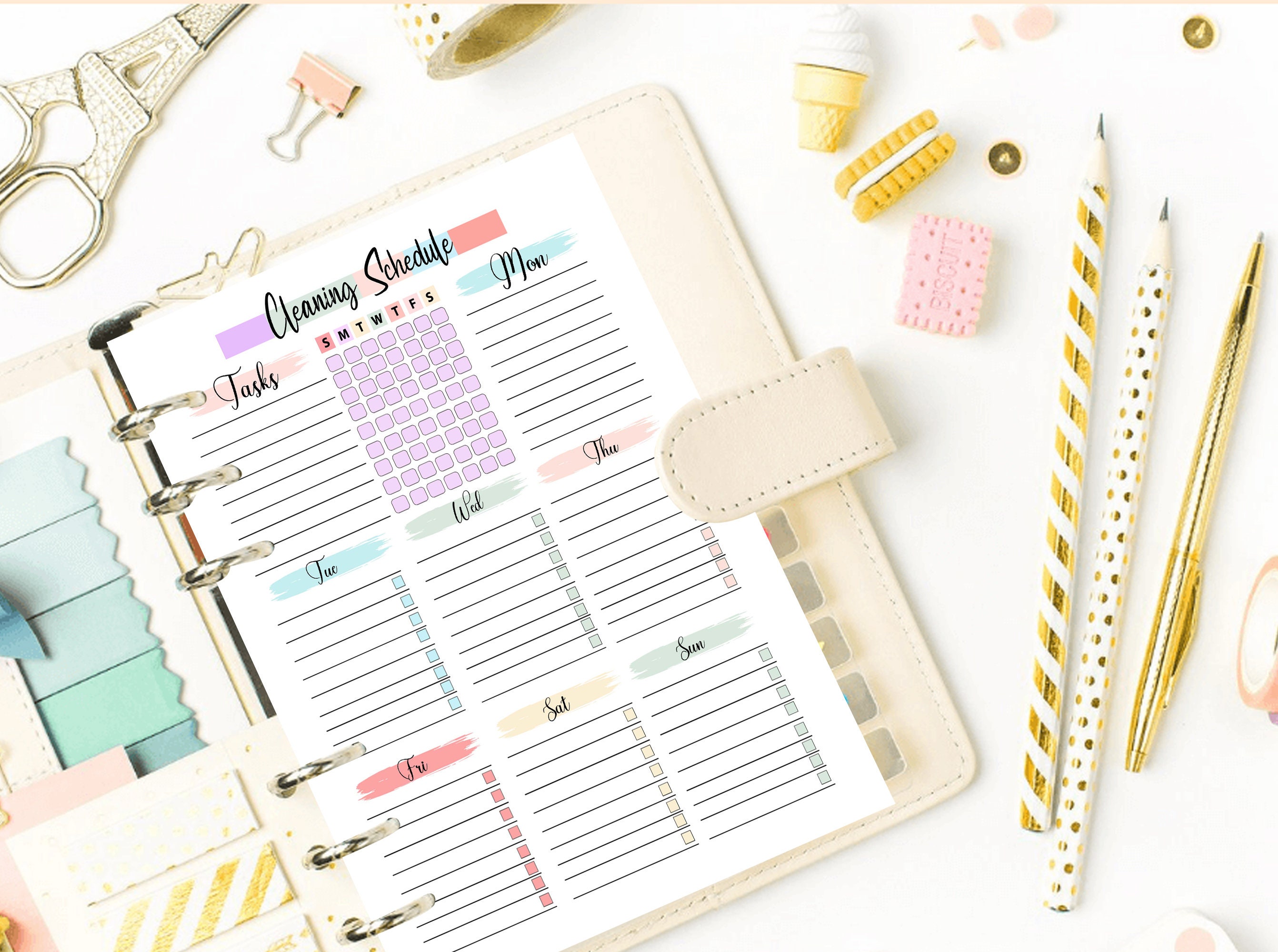 Cleaning Schedule, Weekly Cleaning, Housekeeping Checklist, Cleaning ...