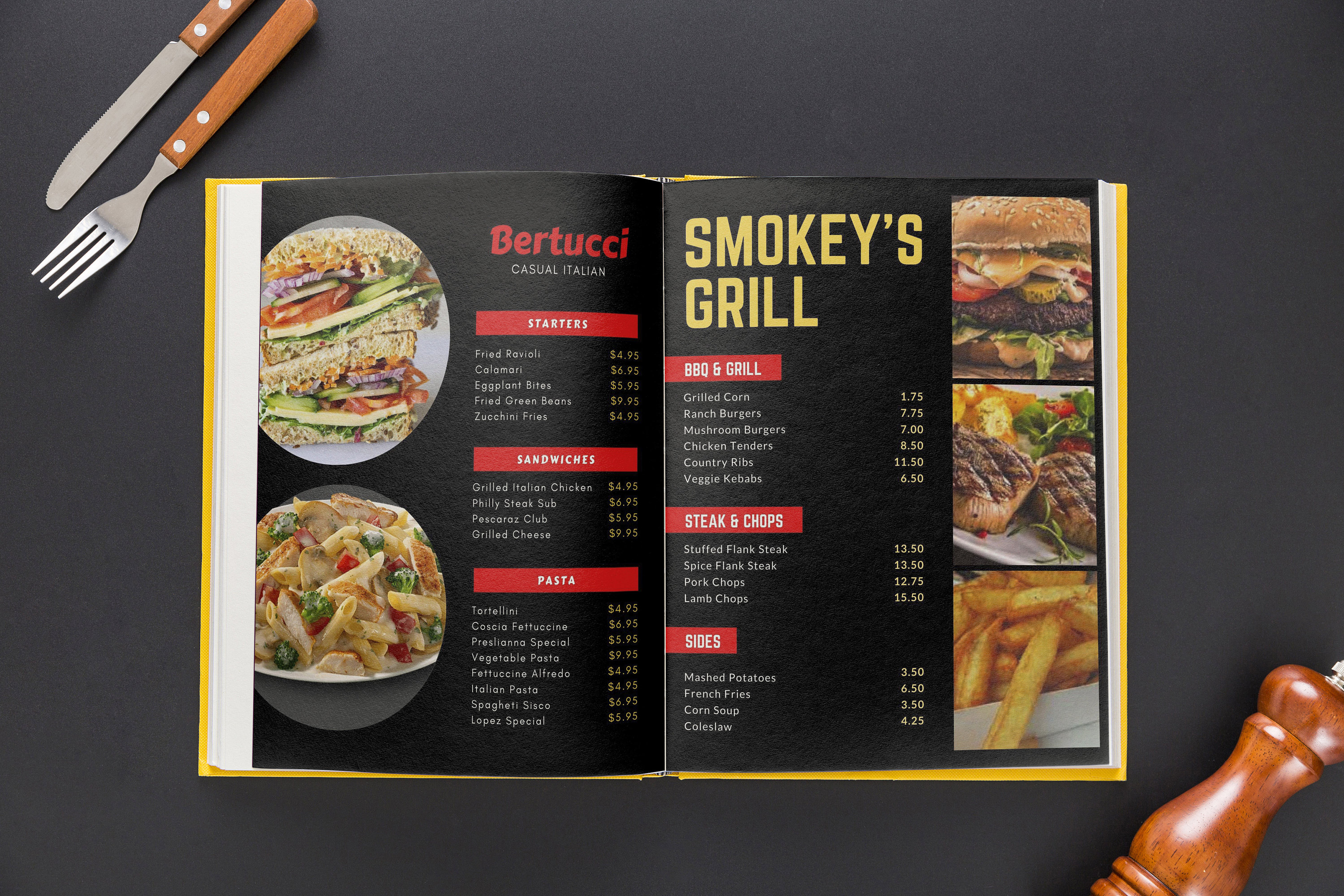 Simple Menu Template,restaurant Food Menu, Business Menu Template ...