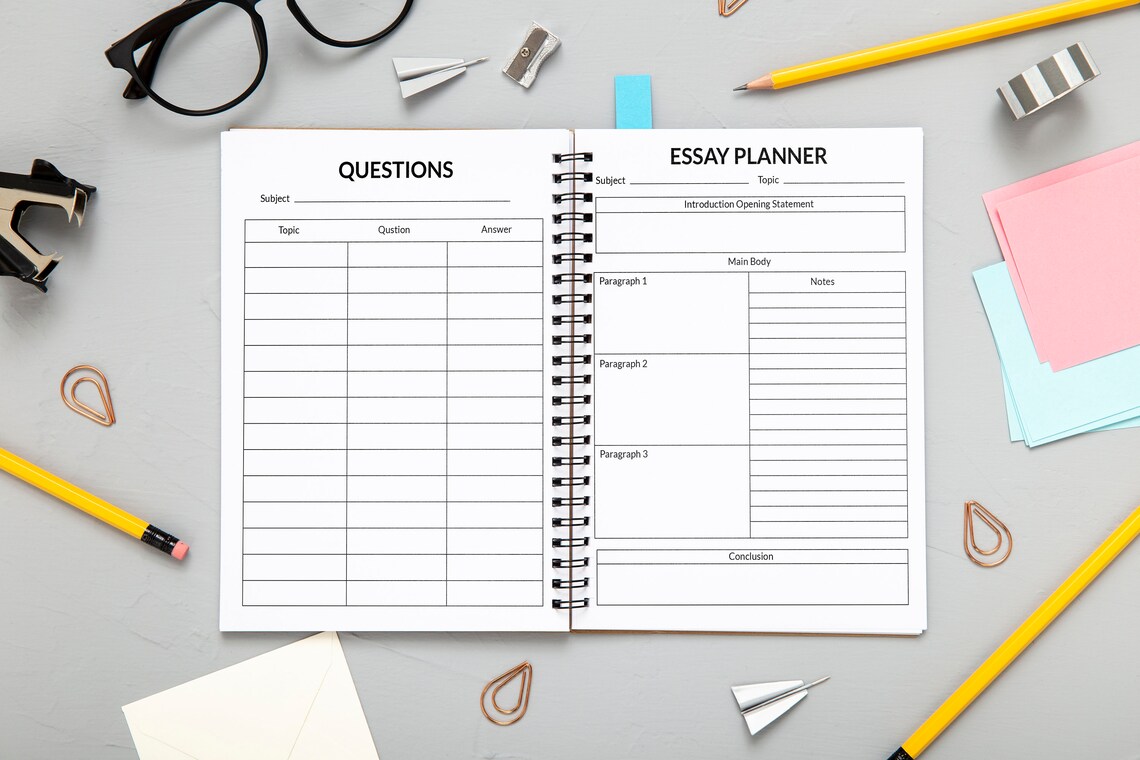 Printable Student Planner School, College, University, Home School ...